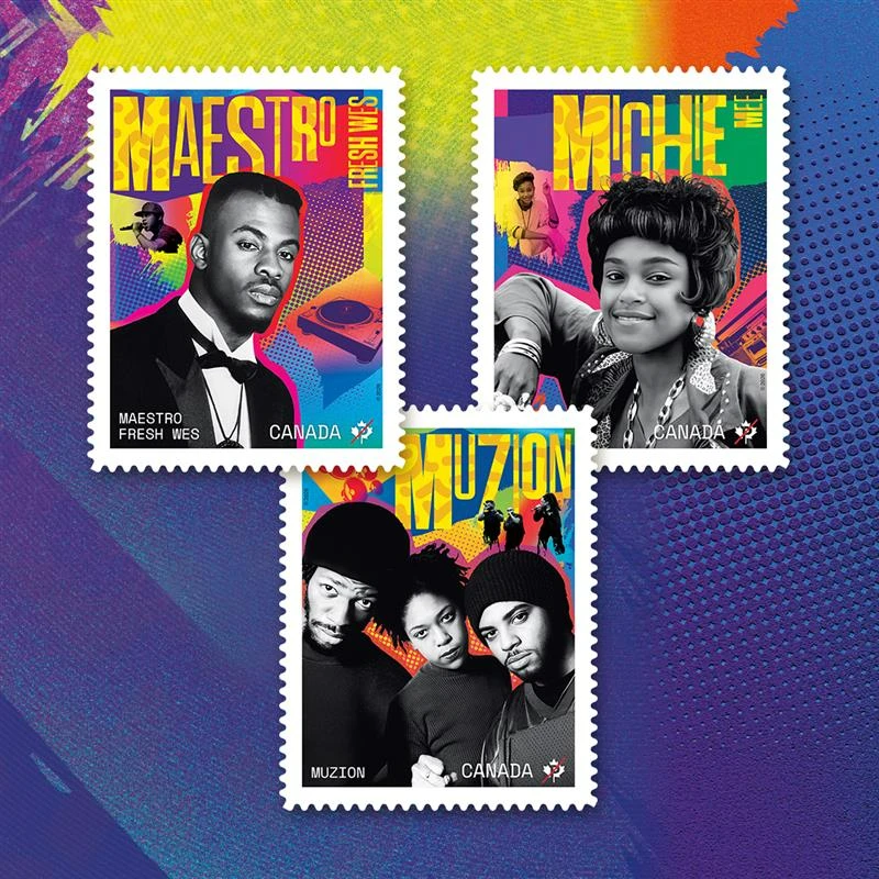 New stamp set pays tribute to hip-hop trailblazers Maestro Fresh Wes ...
