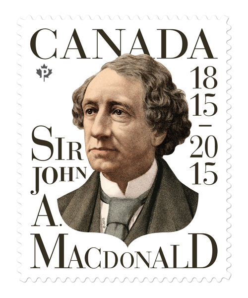 Stamp celebrates life and legacy of Sir John A. Macdonald on the 200th ...